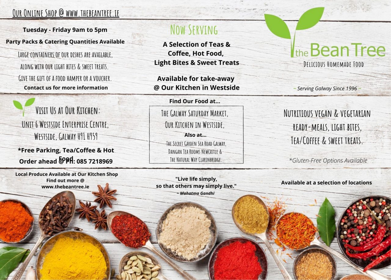 Our food - The Bean Tree